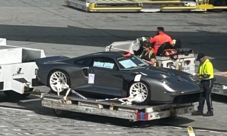 Is this the one-off 993 Porsche 911 GT1 headed to Pebble Beach? - Cobra ...