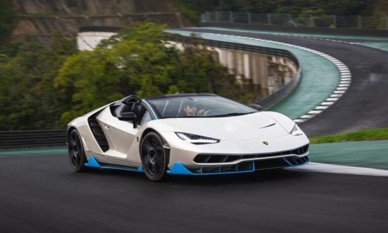 Lamborghini Centenario Roadster sells for $2.03 million at auction ...