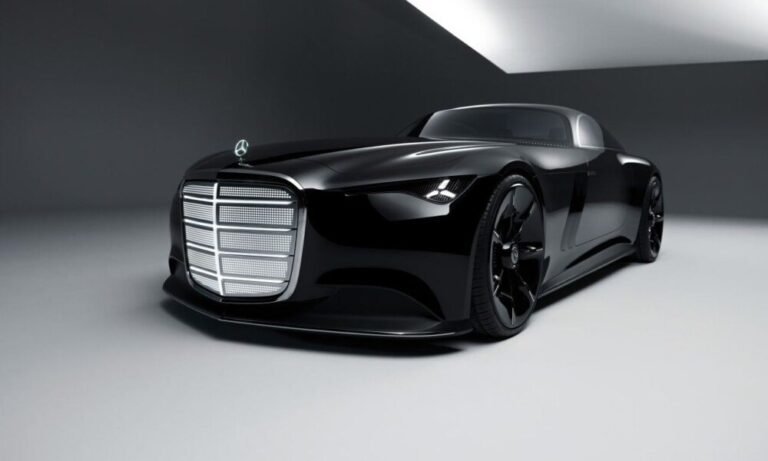 Mercedes-Benz Vision Iconic: A Batmobile you can take to a dinner party ...
